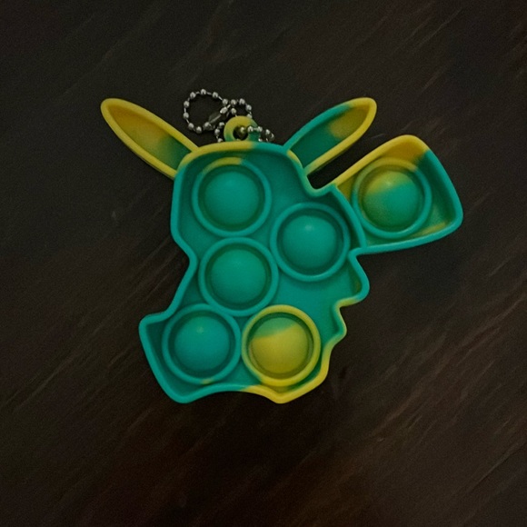 Toys | Pikachu Poppit Fidget Toy Keychain | Poshmark
